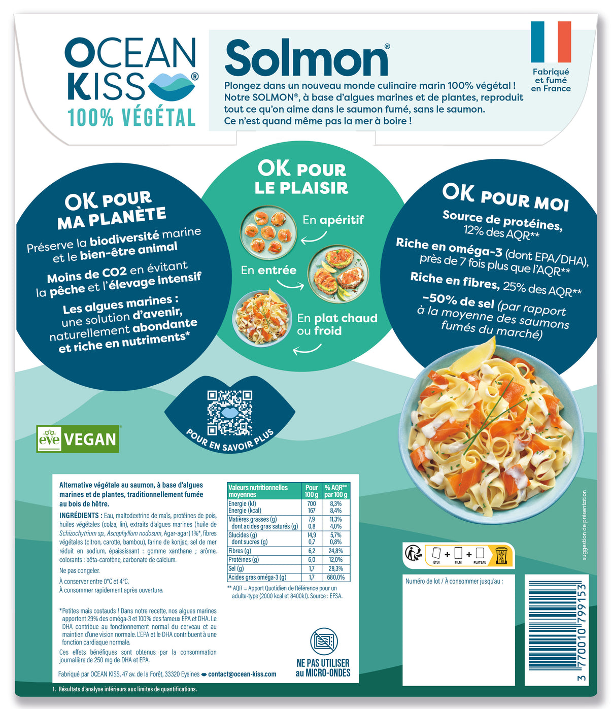 SOLMON® : vegetable alternative to smoked salmon – OCEAN KISS 2023