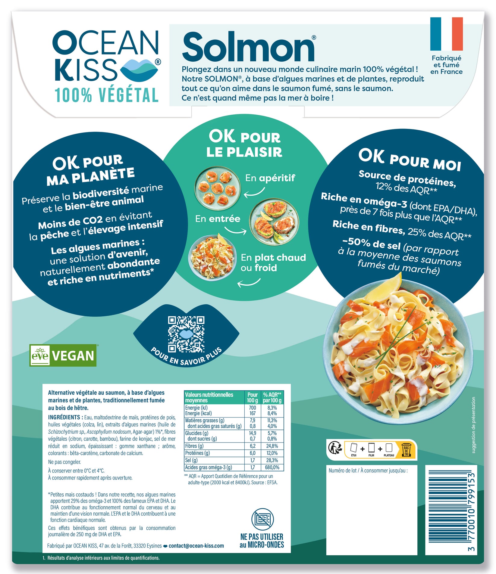 SOLMON® : l'alternative végétale au saumon fumé, fabriqué en France ...